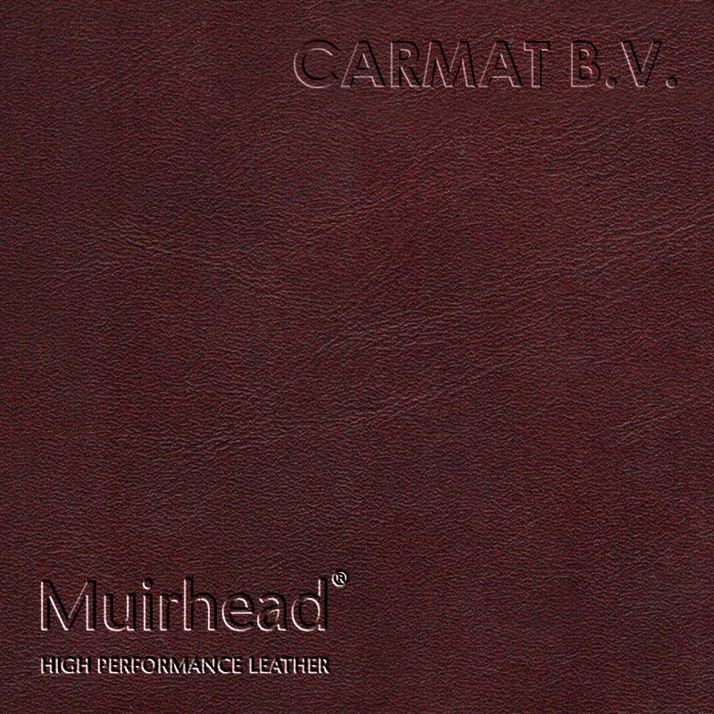 Leather hide Muirhead Lustrana oxblood - Muirhead