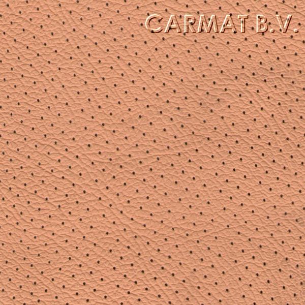 Leather hide Cognac perforated - Muirhead